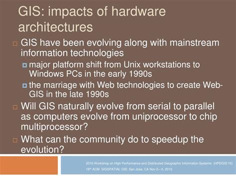 Ppt Towards Personal High Performance Geospatial Computing Hpc G Perspectives And A Case