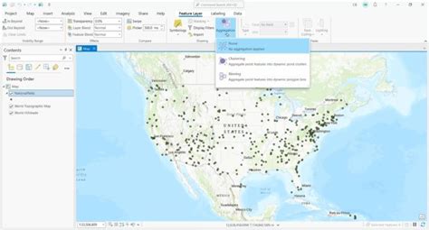 Point Clustering In Arcgis Pro Gis Geography