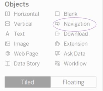 How To Create A Navigation Button For Dashboards The Data Babe