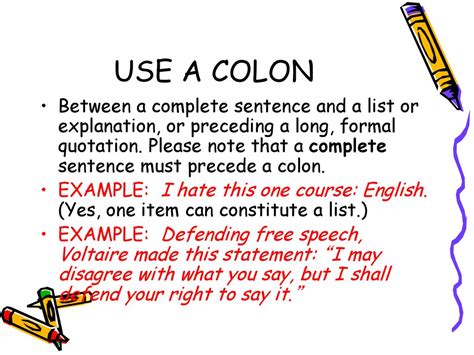 UWF WRITING LAB RULES OF THUMB FOR SEMICOLON AND COLON USE Ppt Download