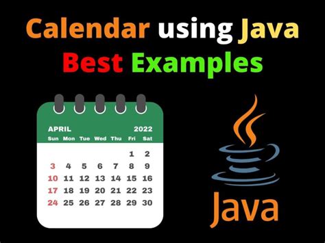 Calendar Using Java With Best Examples Copyassignment