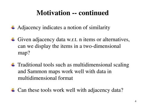 Ppt A Visualization Model Based On Adjacency Data Powerpoint