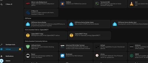 Zigbee2mqtt Missing In Add On Store I Can See Edge And Proxy Zigbee Home Assistant