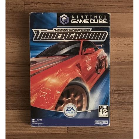 Ngc 極速快感 飆風再起 正版遊戲片 原版光碟 Gc Gamecube 任天堂 日版 Wii適用 蝦皮購物