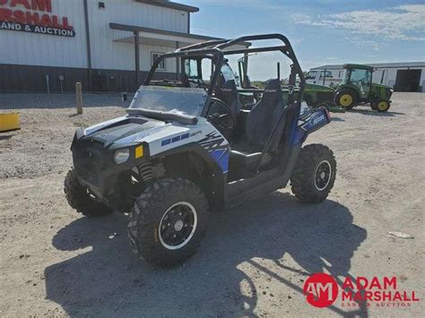 2008 Polaris Rzr 800efi Utv Gasoline Adam Marshall Land And Auction Llc