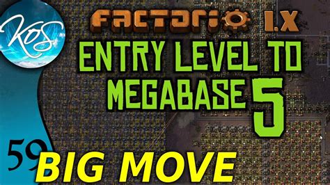 Factorio 1 X Entry Level To Megabase 5 59 Outpost Completion Guide Tutorial Youtube