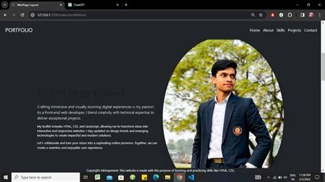 Manish Kaushik On Linkedin Webdevelopment Codealpha Portfolio