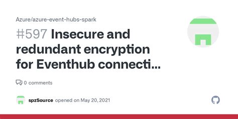 Insecure And Redundant Encryption For Eventhub Connection String