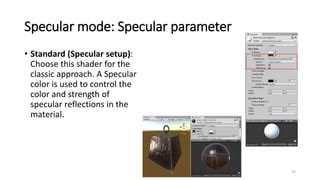 Shaders Standard Shader In Unity Pptx D Graphics Computer Software And Applications