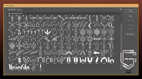 110 Aboriginal Symbol 3d Model Flippednormals