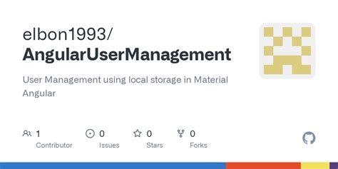Github Elbon1993angularusermanagement User Management Using Local