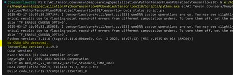 Gpu Not Detected Win10 Wsl2ubuntu2404 Tensorflow2131 Cuda 123 Cudnn 897 Has Anyone Got