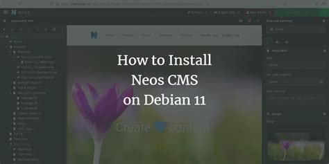 How To Install Neos Cms On Debian 11