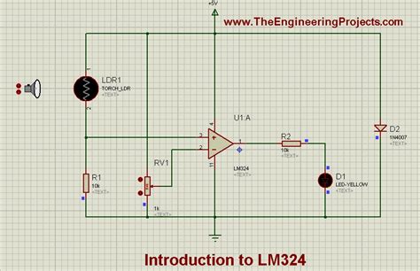 Lm324n Amplifier Circuit Diagram