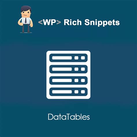 Wp Rich Snippets Datatables Gplrock