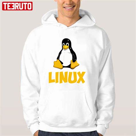 Linux Tux Penguin Logo Unisex T Shirt Teeruto