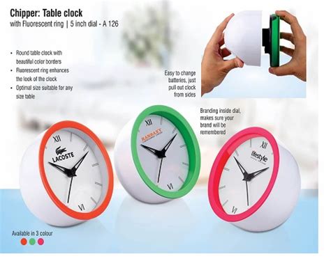 White Plastic Digital Table Clock For Office Shape Square At Best Price In Bengaluru
