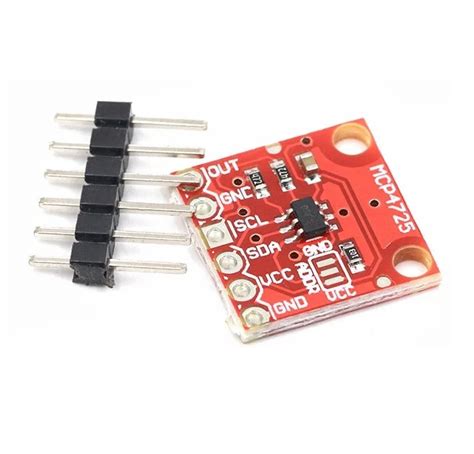 Mcp4725 Dac I2c Converter Module Breakout Board Red Arduino Diy Converters Analog