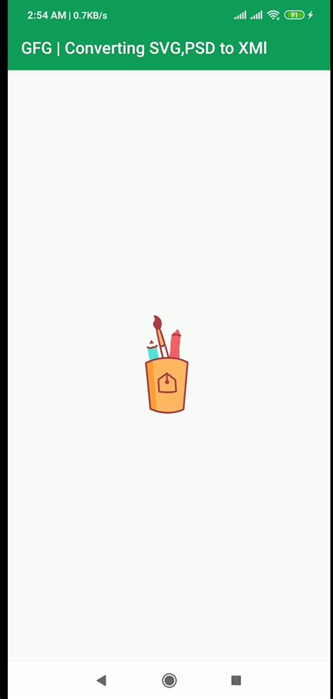 How To Convert Svg Psd Images To Vector Drawable File In Android