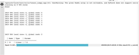 Live Demo Lightningmnisttpuipynb On Colab Hanging · Issue 2440