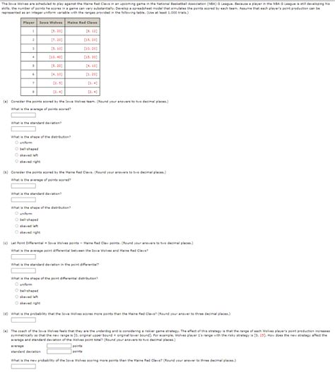 Solved Represented As An Integer Uniform Variable With The Chegg