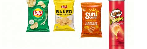 Baked Lays Vs Regular Lays Vs Sunchips Vs Pringles Comparison And