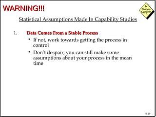 Basics Of Process Capability PPT Technology Computing