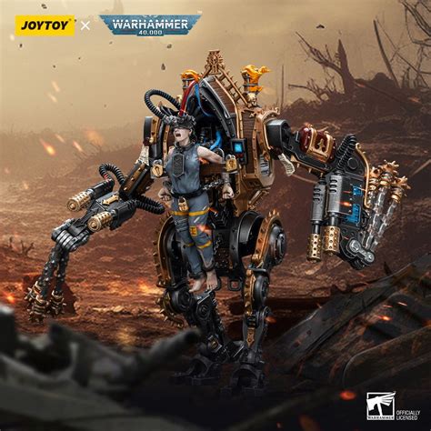 Home › Pre Order Joytoy Warhammer 40 000 Adepta Soroitas Penitent Engine With Penitent Flails