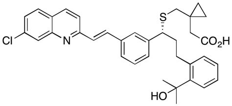 Solved Shown Below Is The Structure Of Singulair®