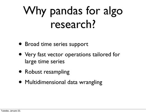 Wes Mckinney Backtesting With Pandas Speaker Deck