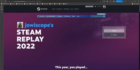 how to see your steam replay 2022 and find out what games you played