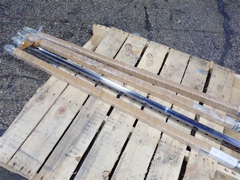 Used Rexroth Linear Guide Rails HGR Industrial Surplus