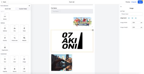 Image Resizing And Alignment Feature In New Form Builder 🚀 Highlevel
