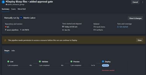 Adding Linting Validation And What If To Bicep Templates In Azure DevOps DEV Community