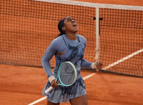 Coco Gauffs Casual Thursday Throwbacks Into A Grand Surprise With One