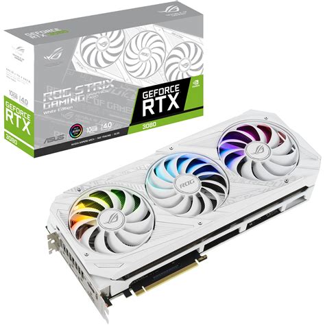 ASUS ROG Strix GeForce® RTX™ 3080 videokártya, 10 GB GDDR6X, 320 bites ...