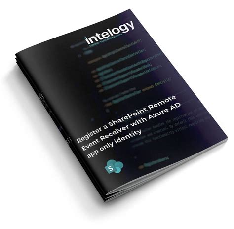 Register A Sharepoint Remote Event Receiver With Azure Ad App Only