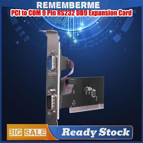 PCI Serial Port Card PCI To COM Pin RS DB Desktop Expansion Cards Shopee Philippines