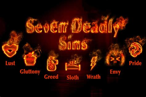 What Are The Seven Deadly Sins
