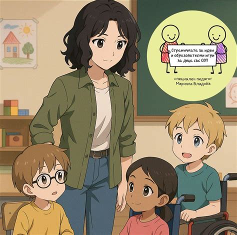 Страничката за идеи и образователни игри за деца със СОП