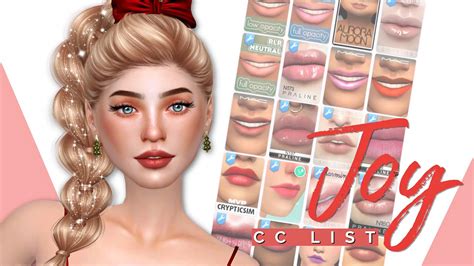 I Can Only Use Alpha Cc Sims 4 Create A Sim Full Cc List Youtube