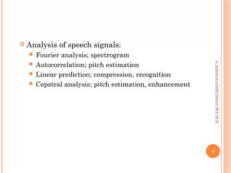Unit 1 Speech Processing Ppt Digital Audio Computer Software And Applications