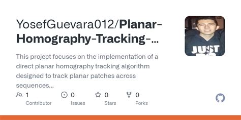 Github Yosefguevara012planar Homography Tracking For Underwater