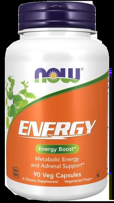 Now Foods Energy Билков Термогенен Фетбърнър 90 веге капсули 45 дози Health24 Bg