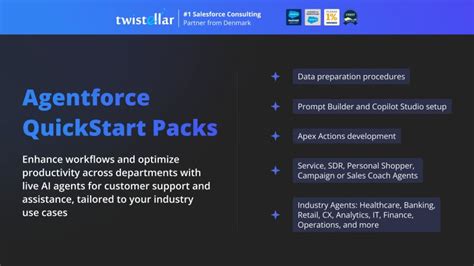 Twistellar Salesforce Crest Partner On Linkedin Agentforce Salesforcequickstart