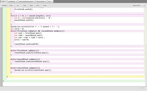 Solved Using Java I Am Adding Large Numbers Using Stacks My