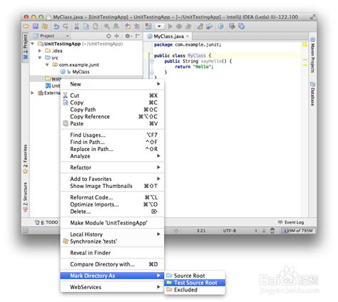 IntelliJ IDEA如何进行单元测试和代码覆盖率 百度经验