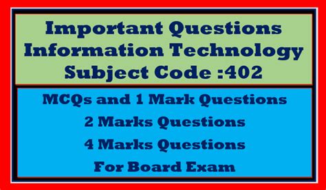 400 It 402 Class 10 Important Questions