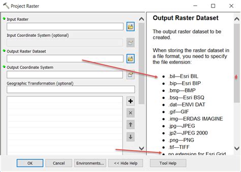 ecw raster desktop 10 2 2 project raster tool esri community