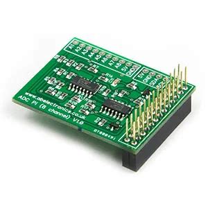 ADC Pi Raspberry Pi I C Analog To Digital Converter